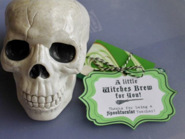 Halloween Witches Brew Tags for Coffee Gift Cards or Drinks